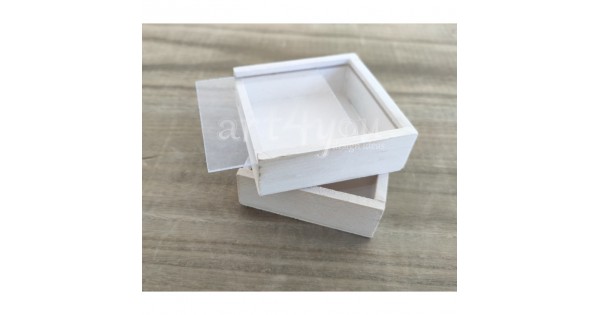 ΝΤΕΚΑΠΕ ΤΕΤΡΑΓΩΝΟ ΚΟΥΤΙ ΜΕ PLEXIGLASS ΚΑΠΑΚΙ